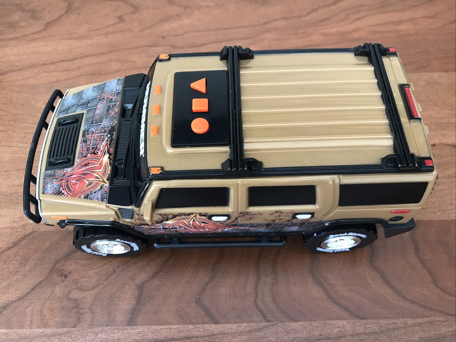 2003 Hummer H2 Toy: Road Rippers Rare Brown, Sounds Horn, Lights ...