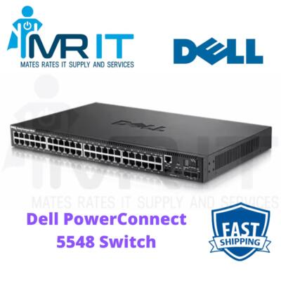 Dell PowerConnect 5548 48-Port Gigabit Switch with 2x SFP+ Ports | eBay ...
