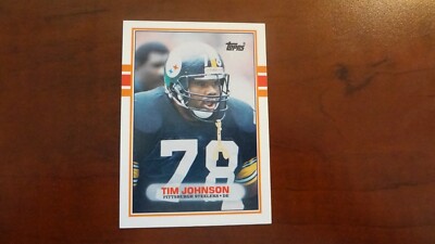 1989 TOPPS TRADED # 101T TIM JOHNSON FOOTBALL CARD | eBay