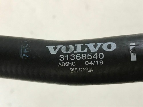 Volvo XC60 2019 2.0 180kW Engine Water Coolant Pipe Hose 31368540 ...