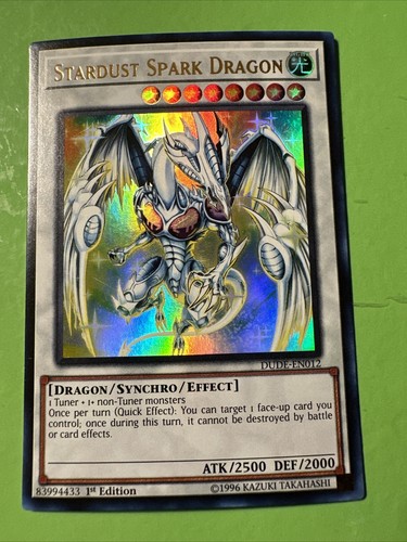 Yu-Gi-Oh! TCG Stardust Spark Dragon Duel Devastator DUDE-EN012 1st ...