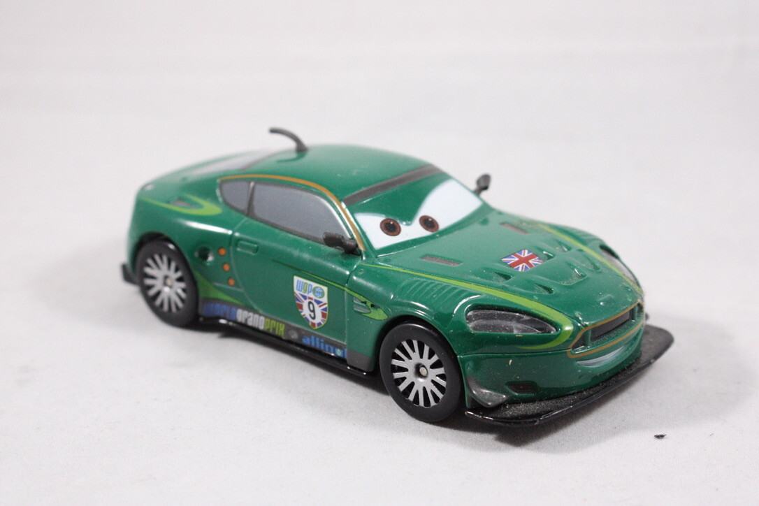 Disney Pixar Cars Mattel Nigel Gearsley Diecast Aston Martin World ...