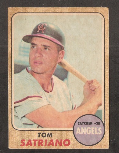 Tom Satriano 1968 Topps Venezuela #238 Very Rare Venezuelan card *Set ...
