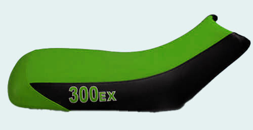 Honda TRX 300ex ATV seat cover fits up to 2006 BLACK/LIME GREEN | eBay