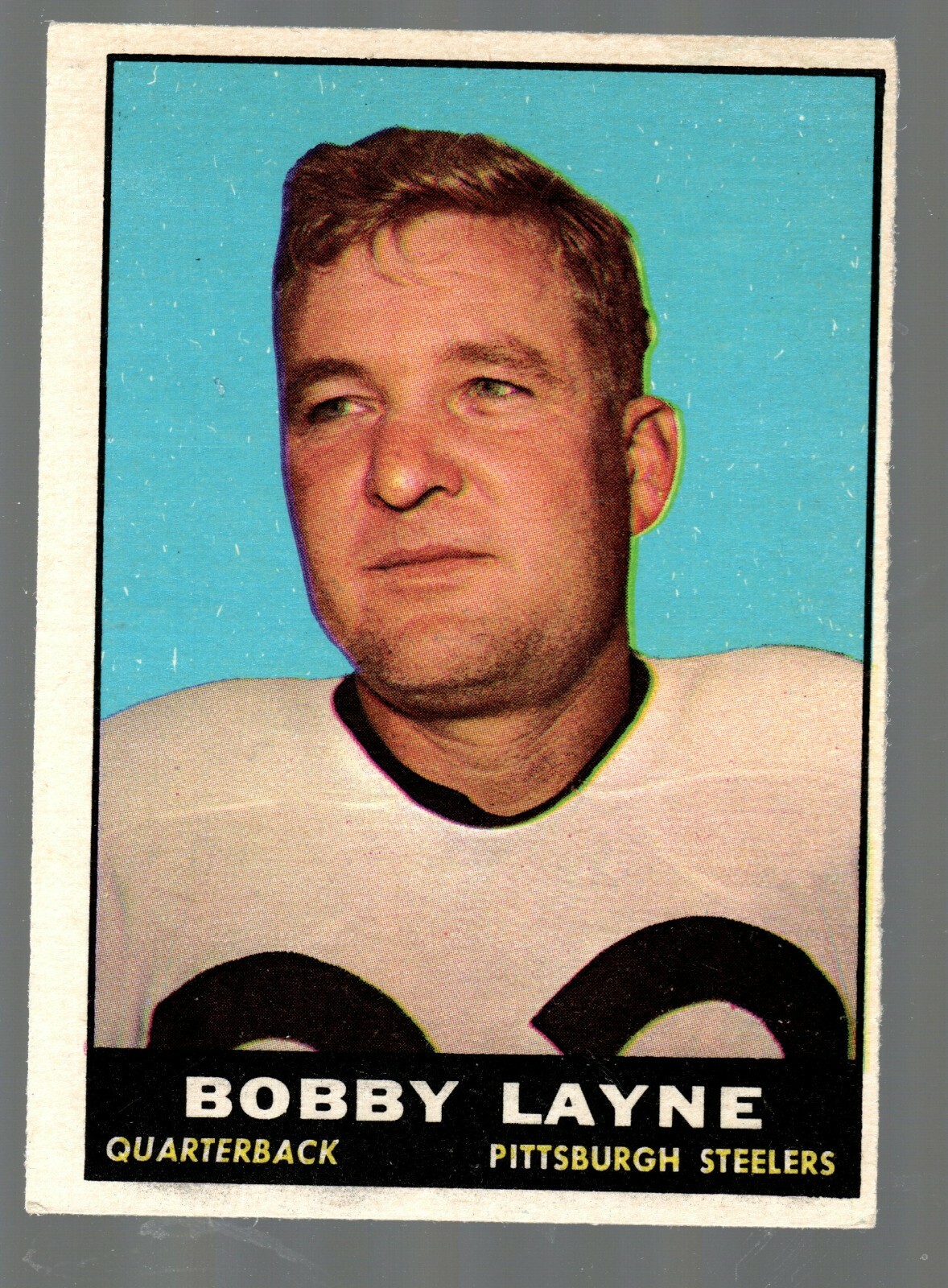 1961 Topps #104 Bobby Layne Pittsburgh Steelers | eBay