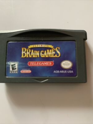 Ultimate Brain Games for GameBoy Advance Cartridge Only | eBay