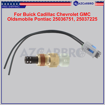Intake Air Temperature Sensor IAT/MAT/ACT Kit For GM 25036751 25037225 ...