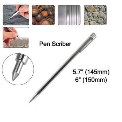 Engineers Tungsten Scribe Tool Pen Metal Plastic Glass Ceramics ...