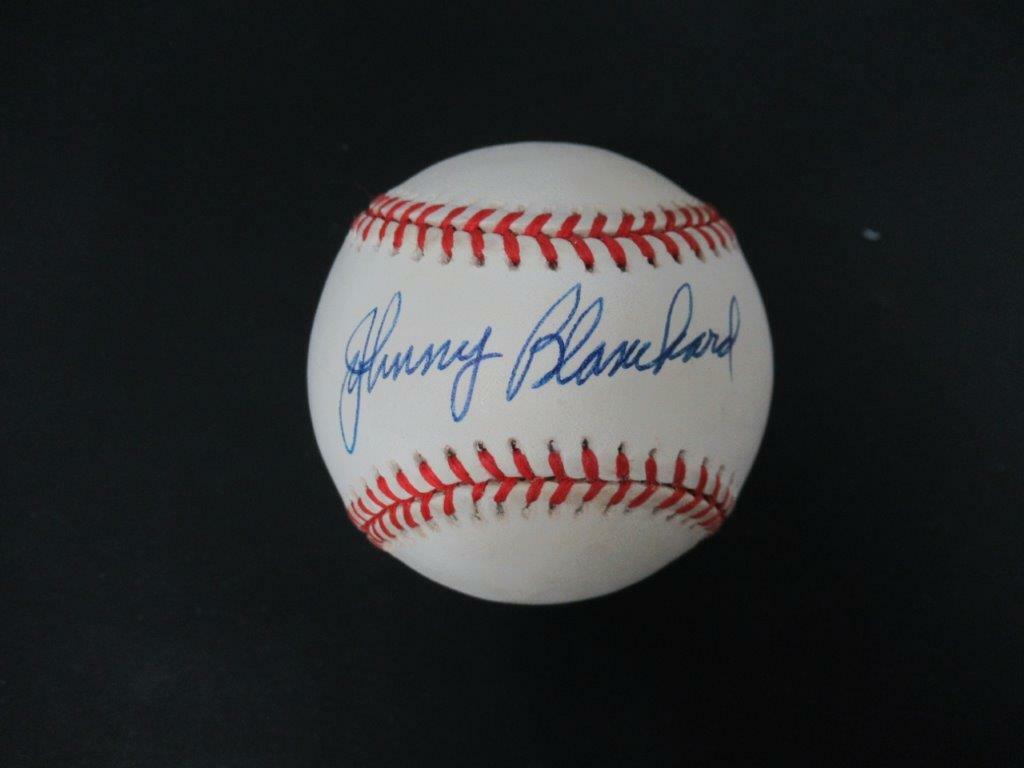 Johnny Blanchard Signed Baseball Autograph Auto PSA/DNA AH53895 | eBay