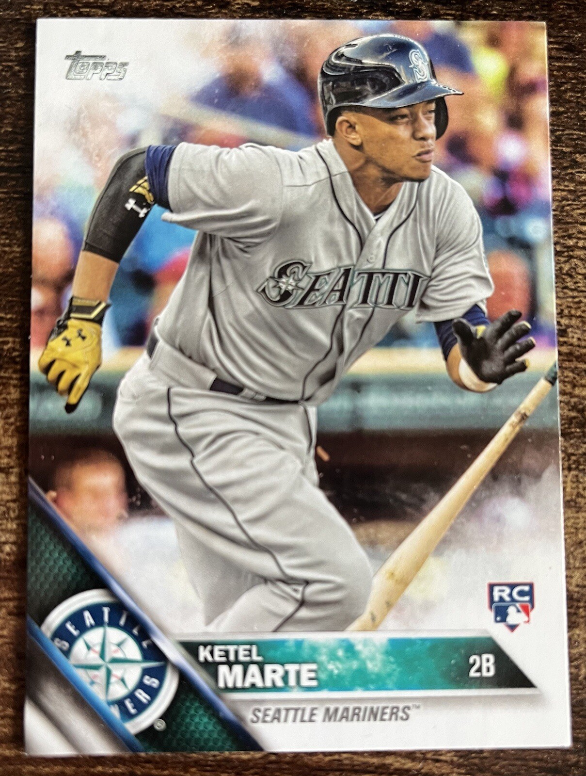 Ketel Marte 2016 Topps RC #73 Mariners Rookie Diamondbacks | eBay