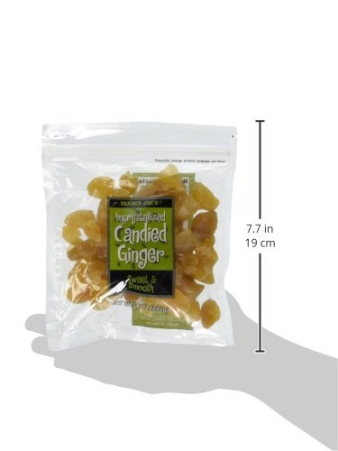 Trader Joe's Uncrystallized Candied Ginger 8oz Original 1,2 or 4 Packs ...