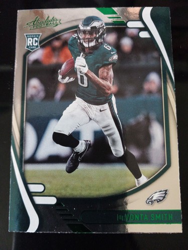 DeVonte Smith RC 2021 Absolute Football Rookie Card # 107 Philadelphia ...