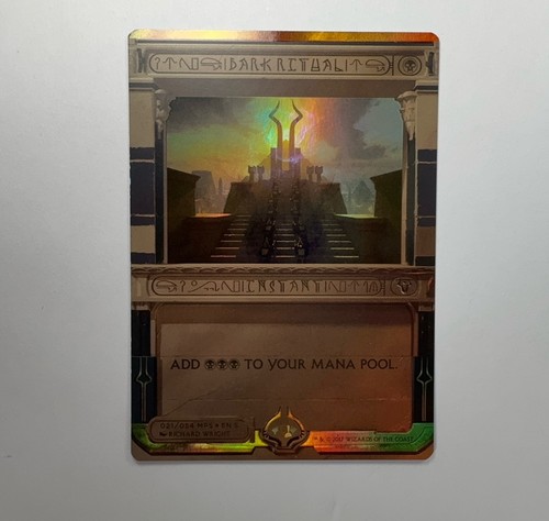Dark Ritual Amonkhet Invocations AKH EX MTG Magic the Gathering Foil | eBay