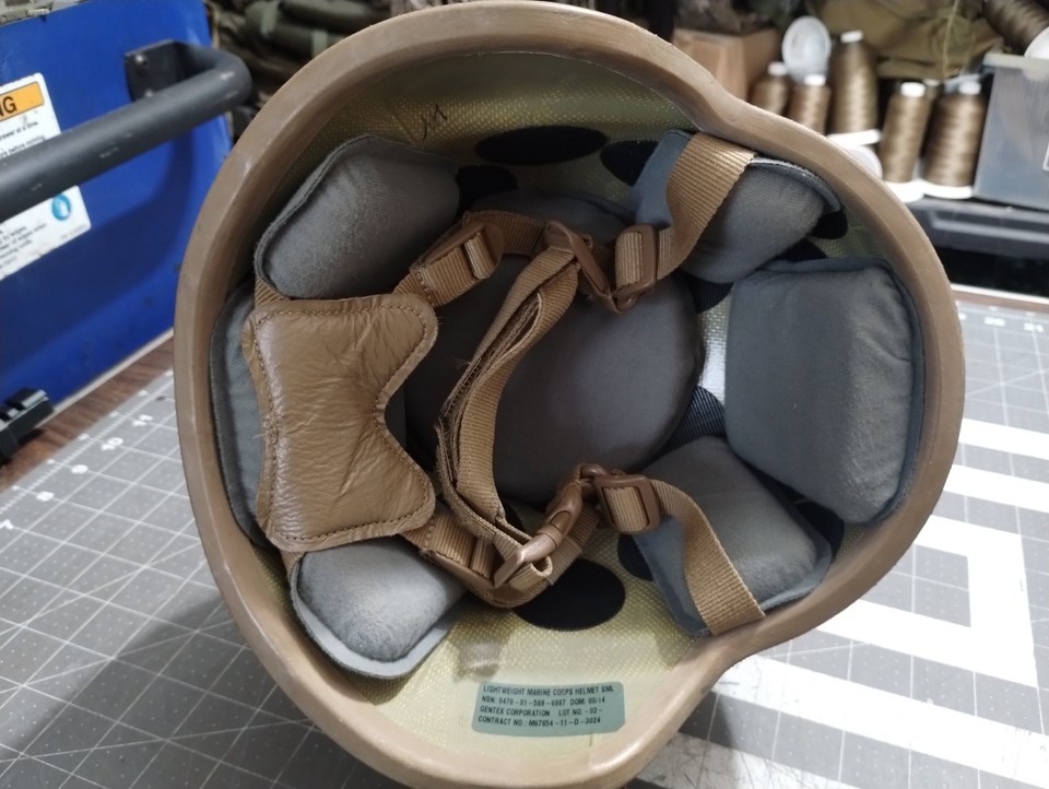 Small USMC RECON ACH Ballistic Military Advanced Combat Helmet MICH LWH ...