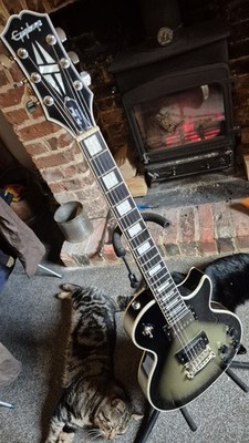 Epiphone Adam Jones Les Paul Custom Art Collection Korin Faught's | eBay UK