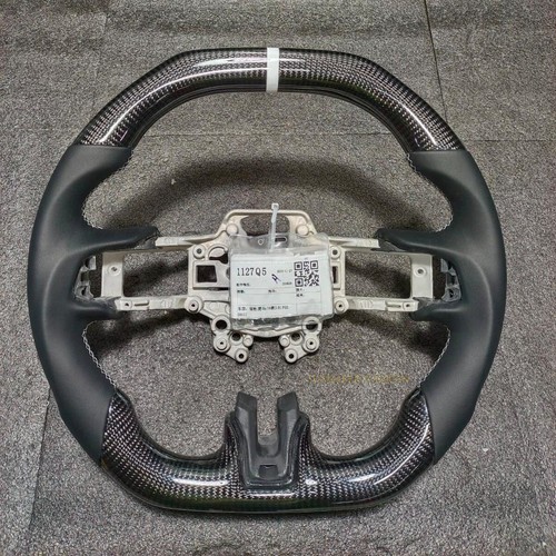 Carbon Fiber Napa Leather Steering Wheel Fit Ford S550 Mustang Shellby ...