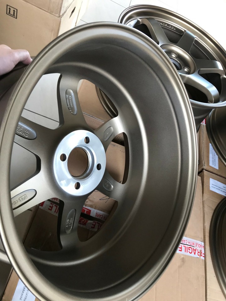 For Civic ef8 ef9 integra eg6 ek9 dc2 crx JDM bronze Style 17 te wheels ...