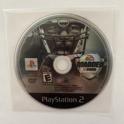 Madden NFL 2005 Collector's Edition (Sony PlayStation 2, 2004) PS2 Disc ...