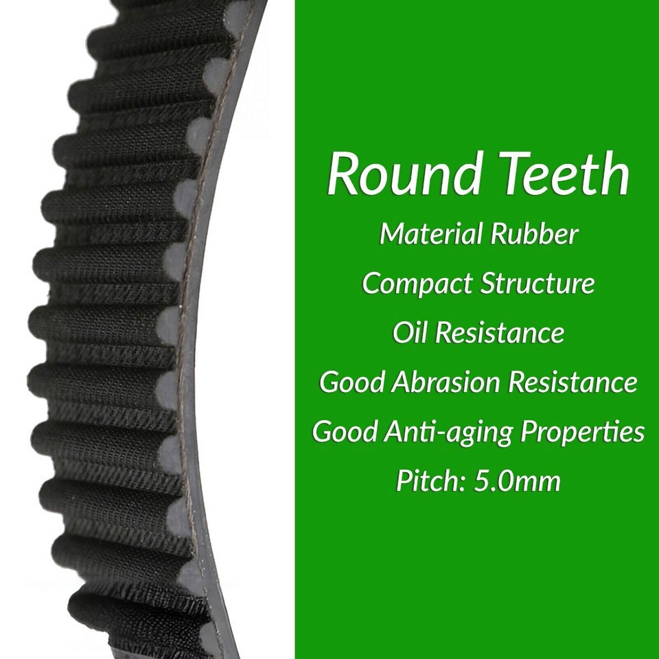 Single Sided Toothed Belts HTD Timing Belt 5M 5mm Pitch, 15mm Wide, CNC ...