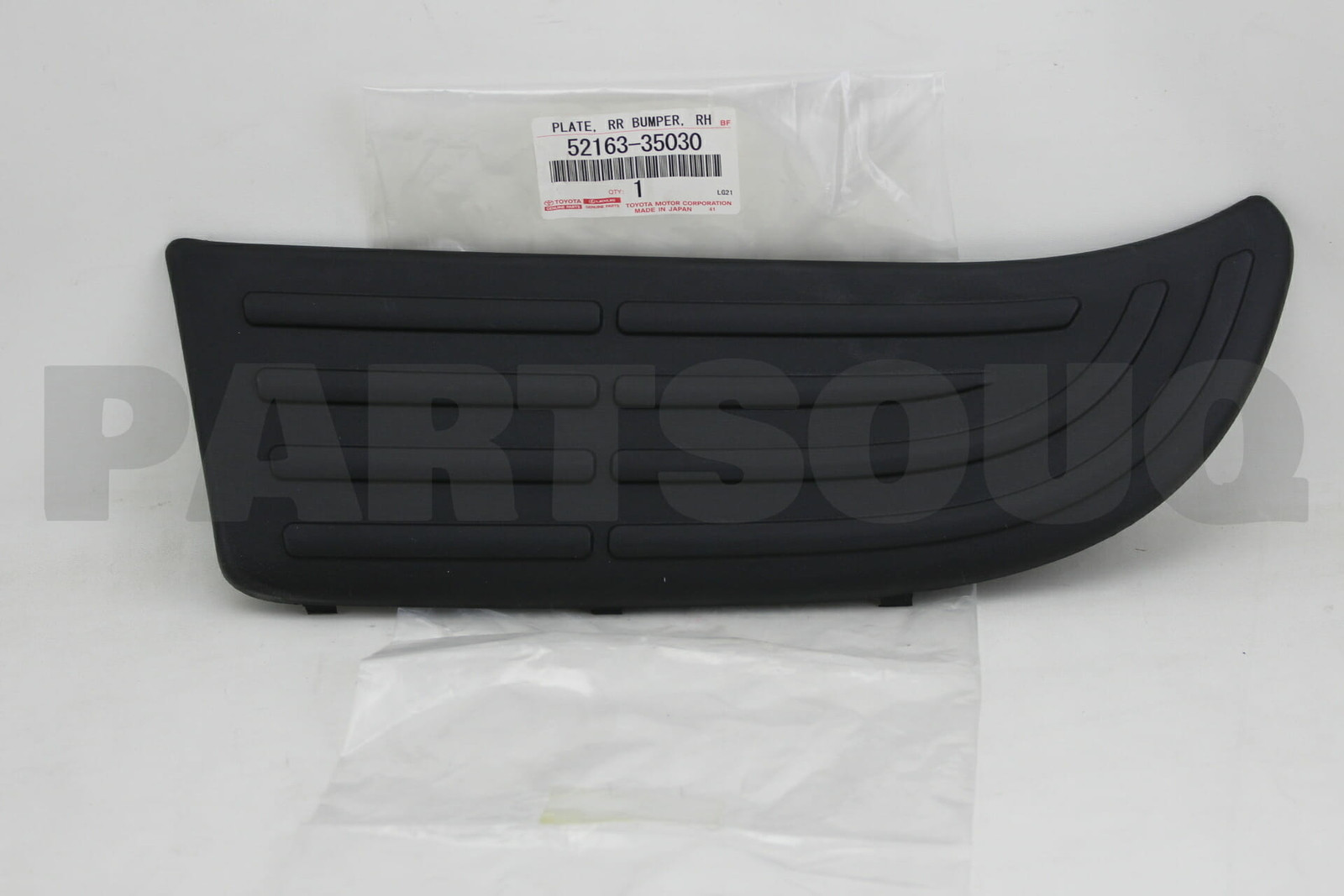 5216335030 Genuine Toyota PLATE, REAR BUMPER, RH 52163-35030 | eBay
