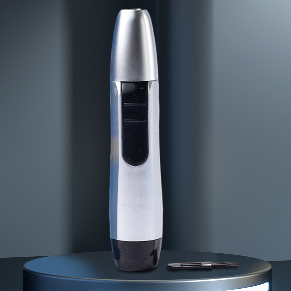 Electric Ear and Nose Hair Trimmer Battery Powered Useful for Smoother ...