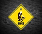 *Aluminum* Dj Zone Funny Metal Novelty Sign 12"x12" | eBay