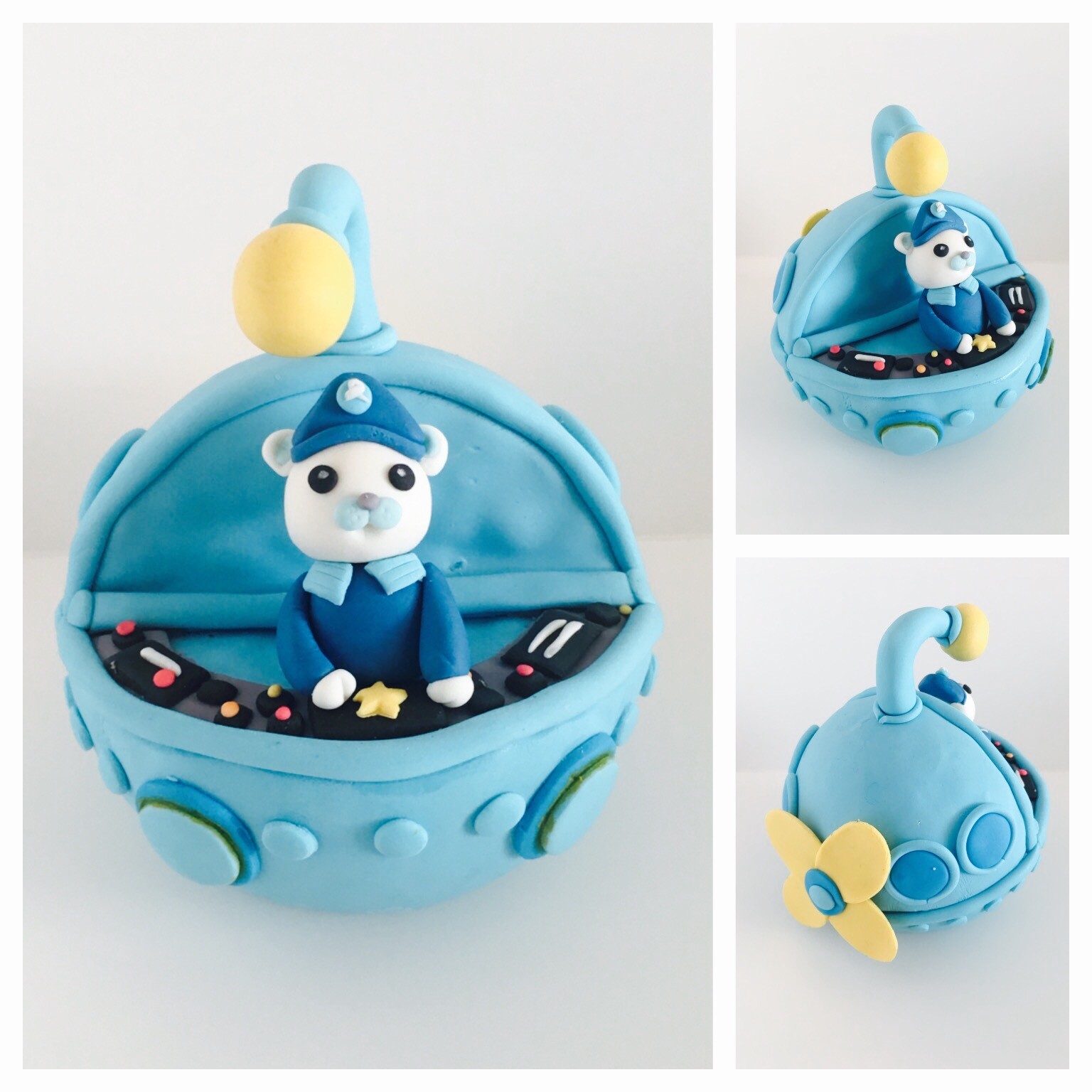 Octonauts 3D Cake Topper Fondant | eBay