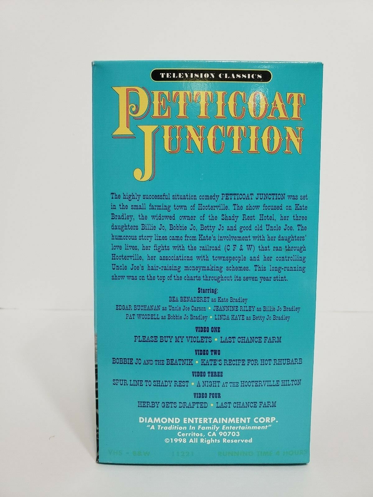 Petticoat Junction VHS collection set of 4 | eBay