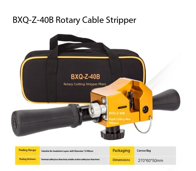 Multi-Function Manual Wire Stripper with Rotating Cable Stripping ...