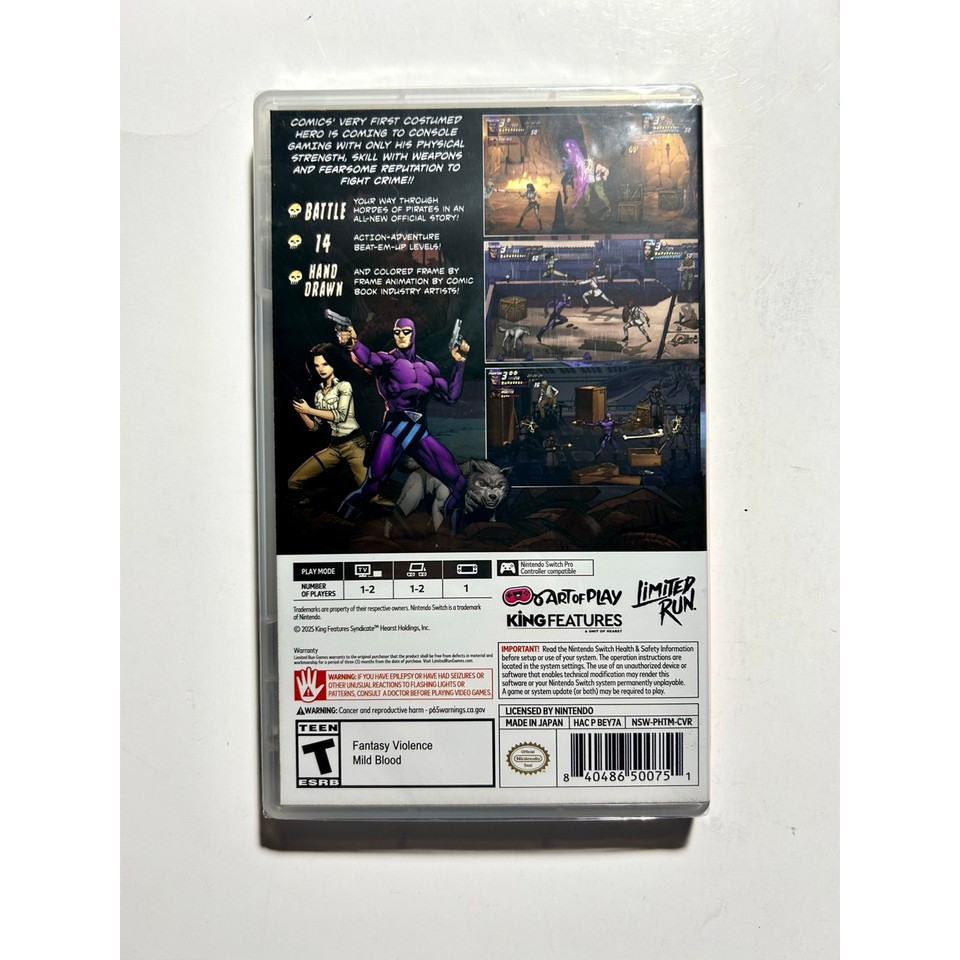 The Phantom (Switch)Brand New🔥No rips no tears | eBay