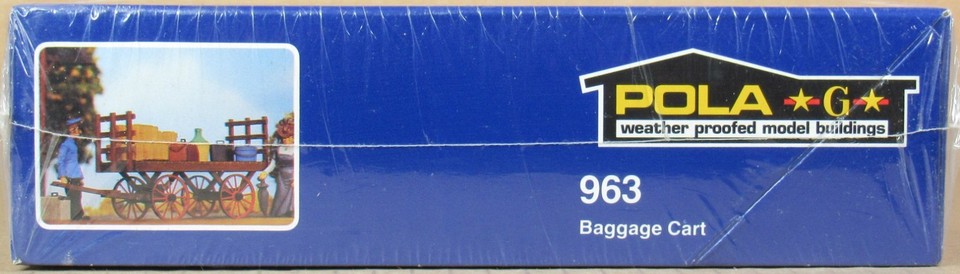 POLA (LGB) 963 Baggage Car w/Baggage G-Gauge NOS *SEALED* | eBay