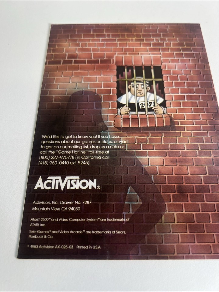 Activision Video Game Manual Lot Of 8, Vintage 1980s, Dolphin Decoder ...