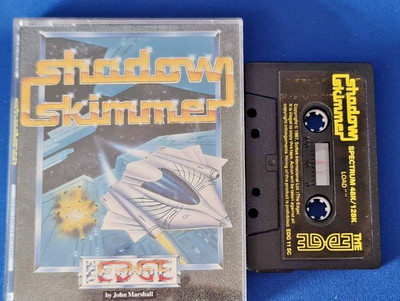 SHADOW SKIMMER - 48/128K ZX Spectrum Cassette - The Edge, UK version. | eBay