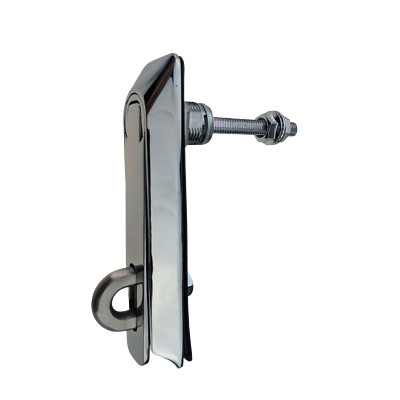 CHROME PLATED FLUSH PAD-LOCKABLE SWING HANDLE | eBay