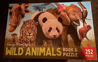 Garry Fleming’s Wild Animals Book & 252 Pc Puzzle New | eBay