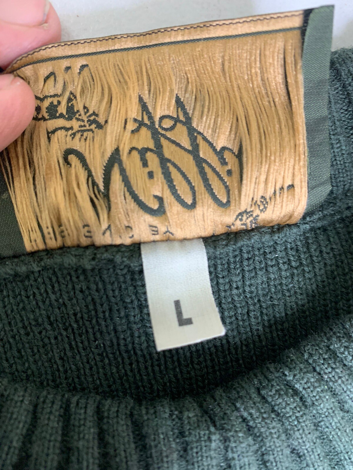 Niffi Shooting Sweater Suede Elbow Shoulder Patches S… - Gem