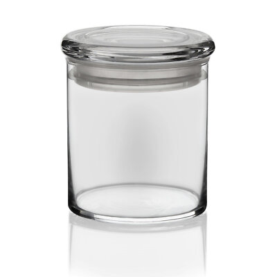 Libbey Cylinder Glass Storage Jars with Lids, 22-ounce, Set of 6 | eBay