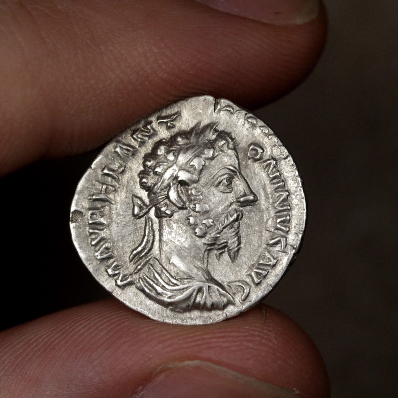 Marcus Aurelius Denarius Ancient Roman Empire Silver AR Coin Choice ...
