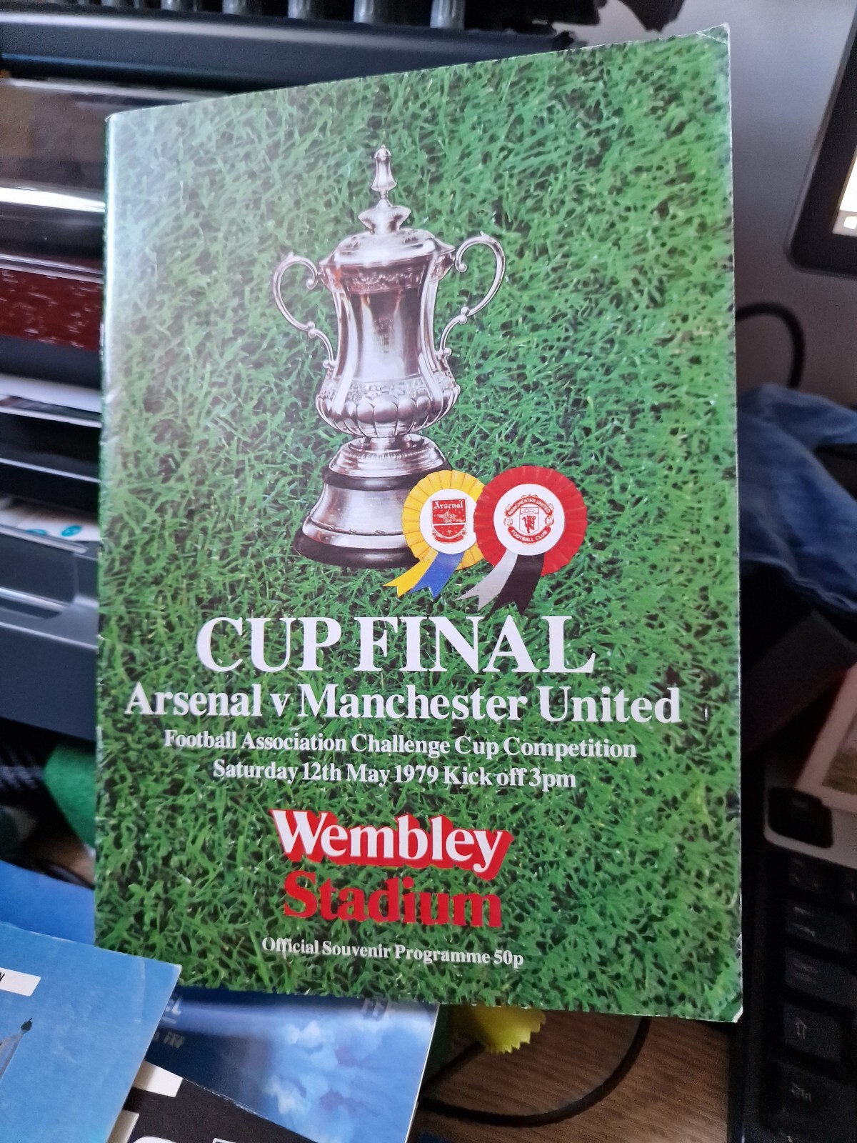 football programme collection European Cup finals FA cup finals and ...