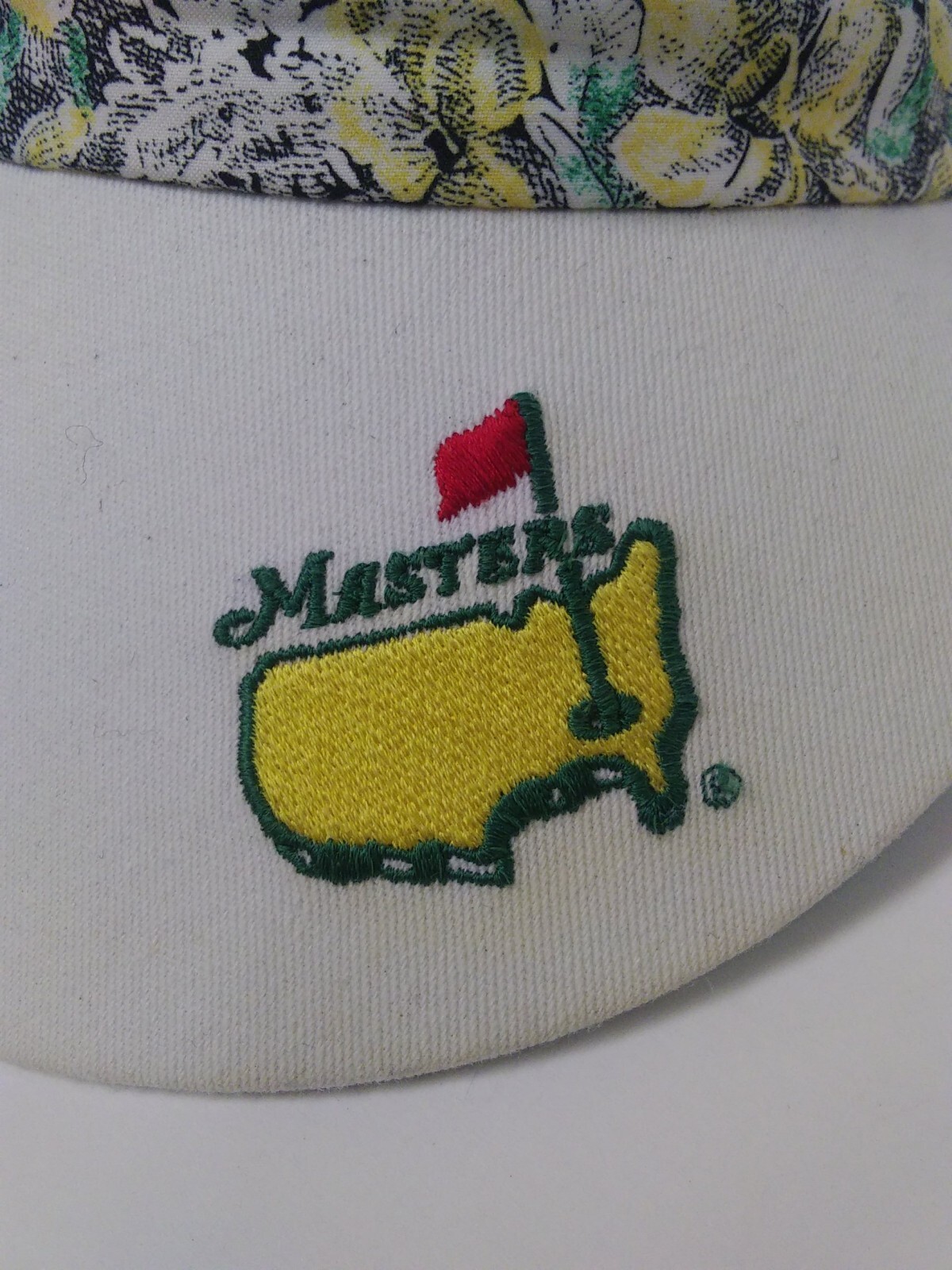 Women’s Masters Visor One Size Vintage Golf Embroidered, VTG | eBay