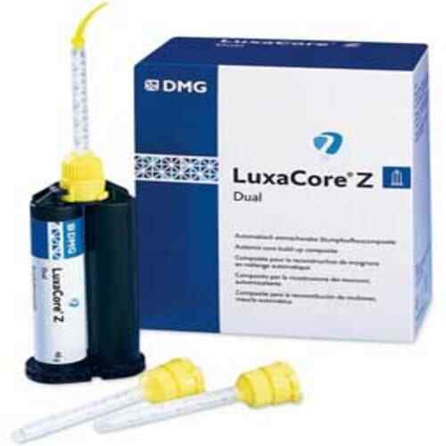 LuxaCore Z-Dual Automix Core Build Up Material - BLUE Shade Refill Kit ...