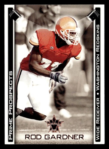 Rod Gardner 2001 Pacific Vanguard Card #35 Washington Redskins | eBay