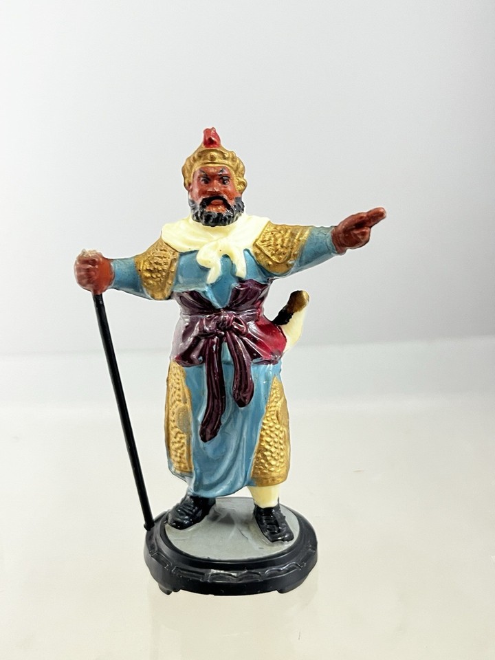 3 Vintage Marx Chinese Warriors Of The World Figures Chang Fei Ma Chau ...