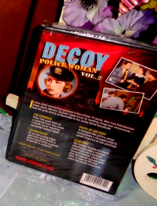 NEW & SEALED-DECOY-POLICE WOMAN #2 TV SERIES 4 MOVIES-BEVERLY GARLAND ...