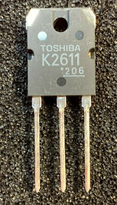 10pcs x 2SK2611 -- 100% TOSHIBA K2611 Field Effect Transistor | eBay ...