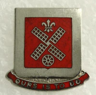 Vintage US Military DUI Pin 61st Engineer Battalion OURS IS TO DO | eBay