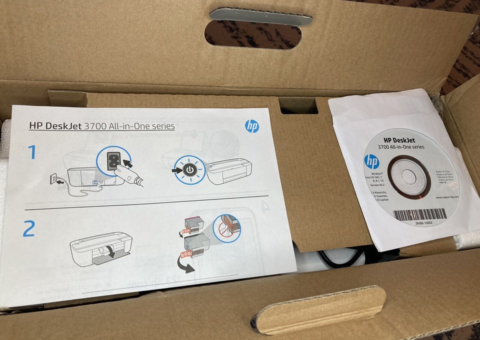 HP® DeskJet 3752 All-in-One Multifunction Printer/Copier/Scanner New ...