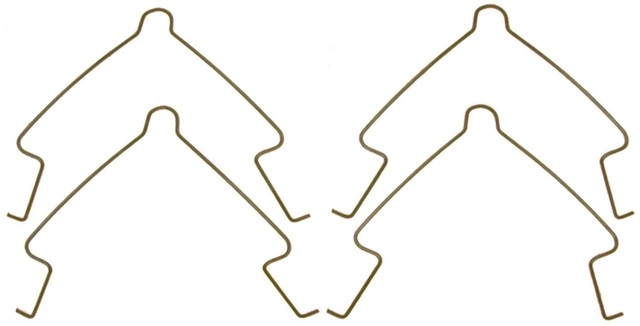 Disc Brake Pad Drag Reduction Clip-Rear Disc Brake Pad Anti-Rattle Clip ...