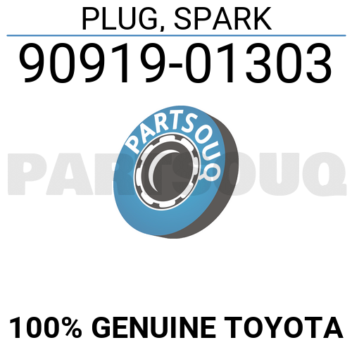 9091901303 Genuine Toyota PLUG, SPARK 90919-01303 | eBay