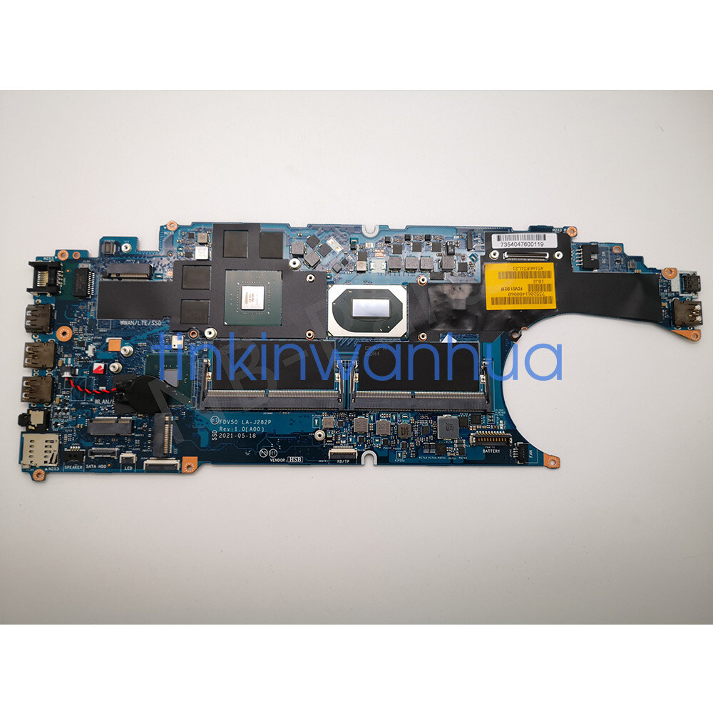 For Dell Precision 3551 i5-10300H N19M-Q3-A1 Motherboard 0KMJ12 KMJ12 ...